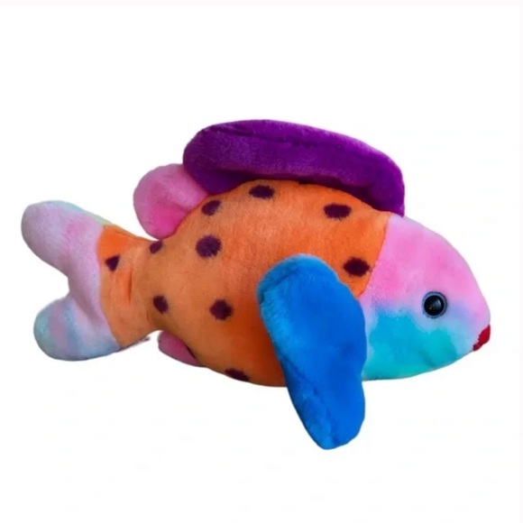 Ty | Toys | Ty Beanie Babies Vintage 999 Buddy Lips The Fish Rainbow ...